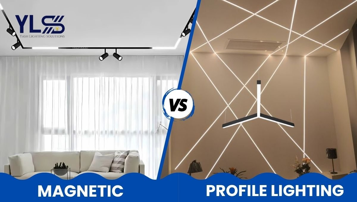 Magnetic vs Profile Lighting: Which One is Right for Your Space?